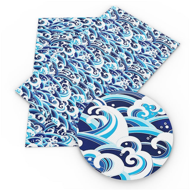 Ocean Waves – Faux Leather For You